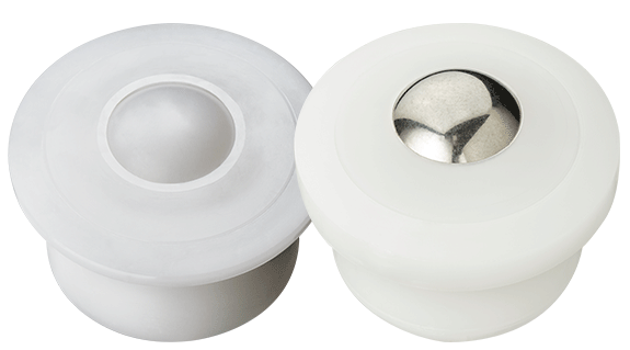 Plastic ball transfer units